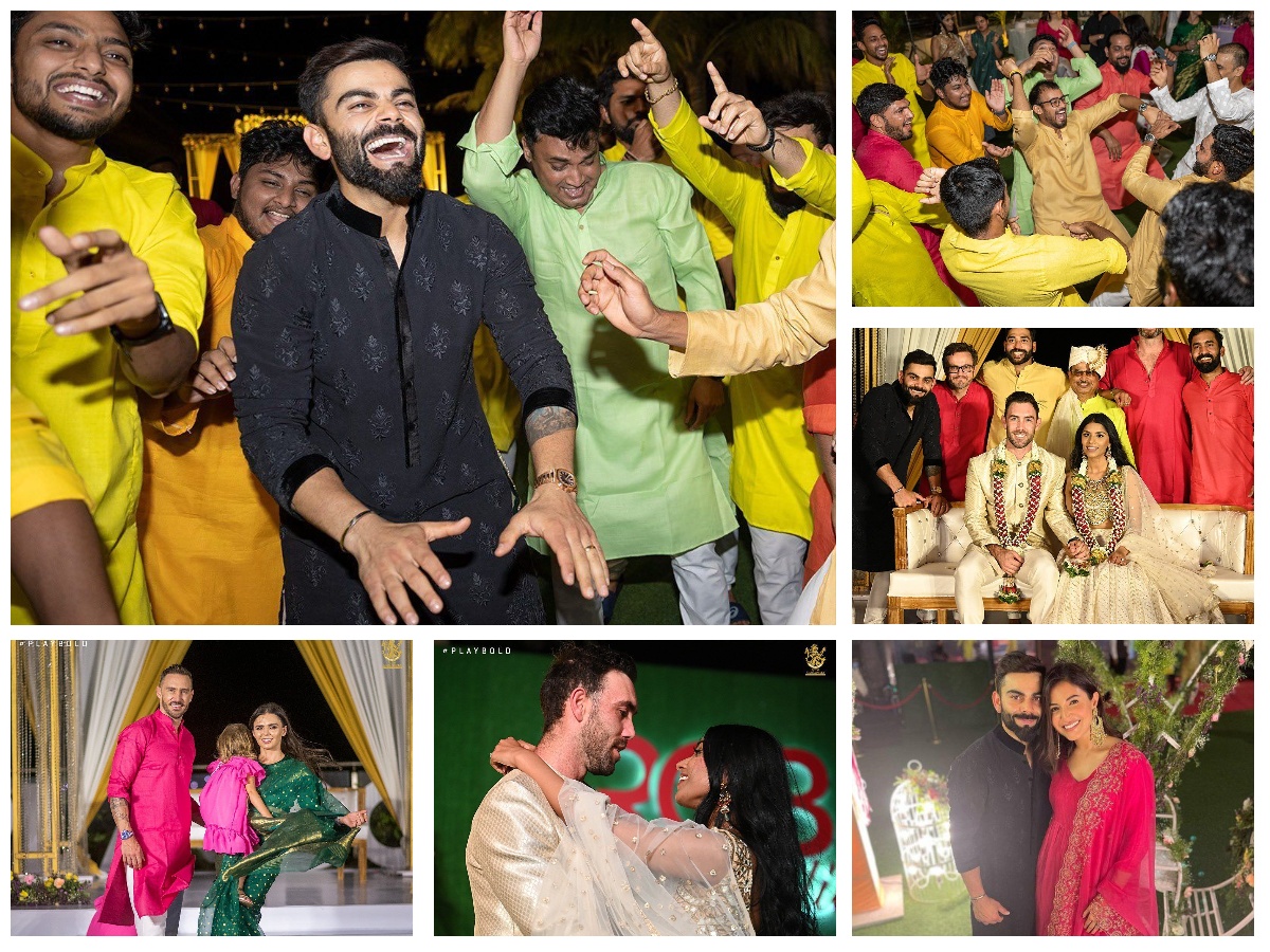 Glenn Maxwell's wedding party : बँड, बाजा, बाराती!; ग्लेन मॅक्सवेलच्या ...