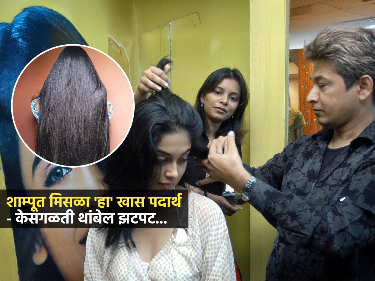 केस गळतात, कोंडाही वाढलाय? जावेद हबीब सांगतात, शाम्पूत मिसळा १ पदार्थ ...