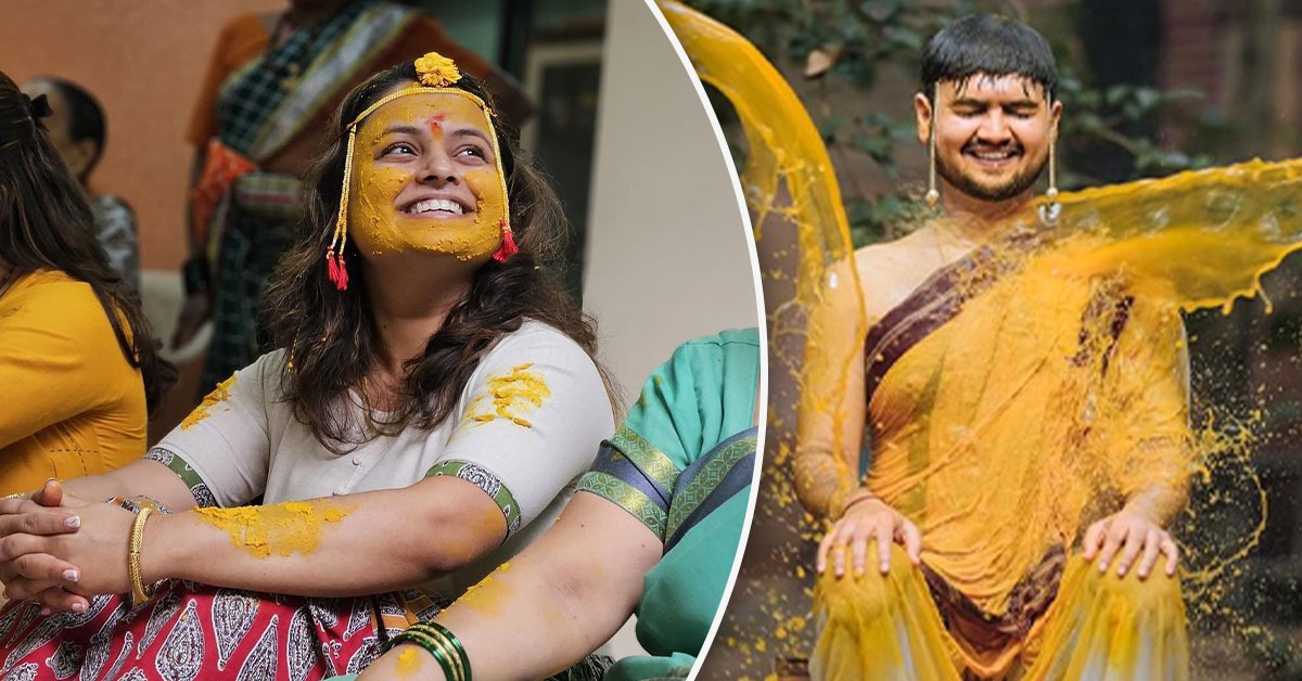 प्रथमेश-मुग्धाच्या घरी लग्नाची लगबग! हळदीचे सुंदर Photos आले समोर ...