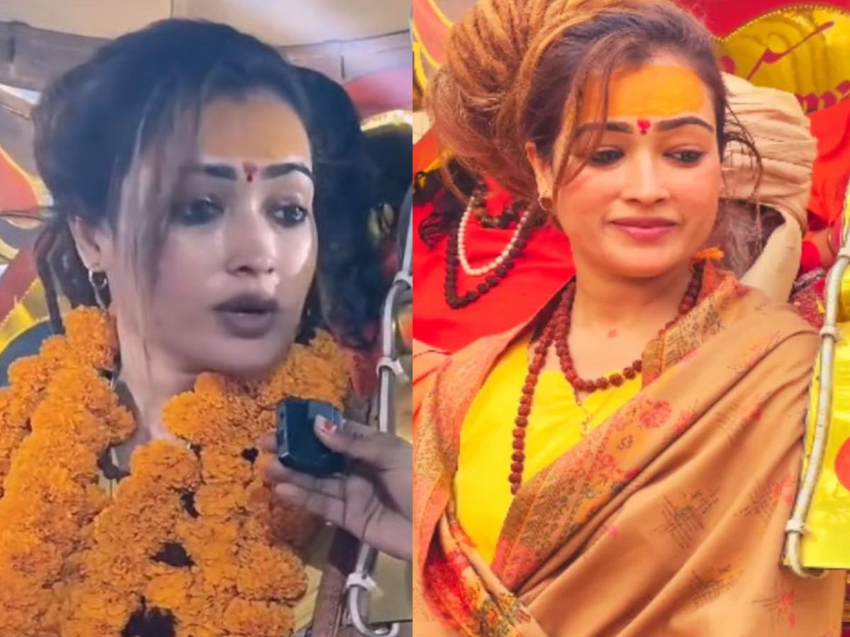 महाकुंभमध्ये ही सुंदर साध्वी कोण? व्हिडिओ व्हायरल होताच बिंग फुटले, ही ...