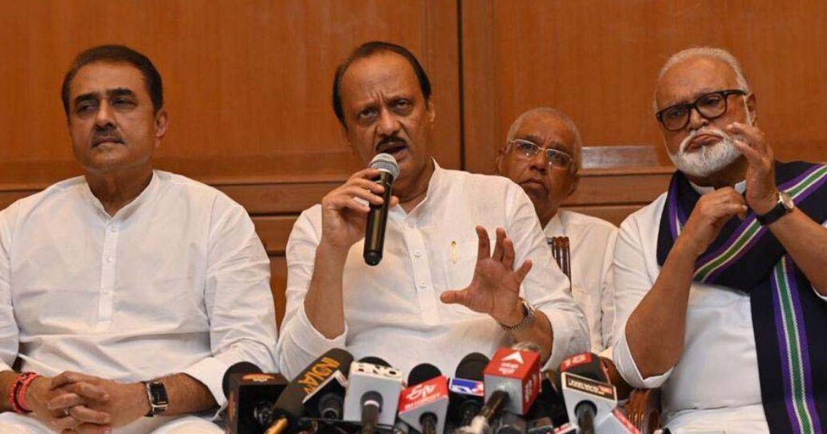 नेमके कोण कोणासोबत?; शपथविधी सोहळ्यासाठी उपस्थित असणाऱ्या NCP नेत्यांची ...