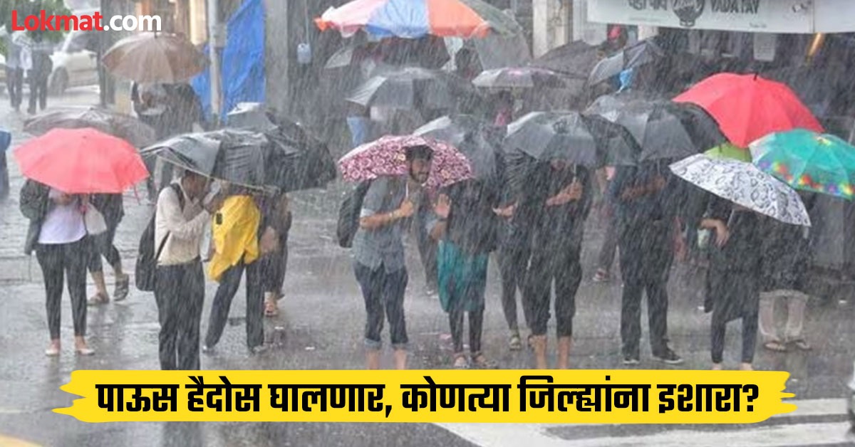 Maharashtra Rain Alert: मुंबई, पुण्यासह 'या' जिल्ह्यांना अतिवृष्टीचा इशारा, हवामान विभागाकडून ...