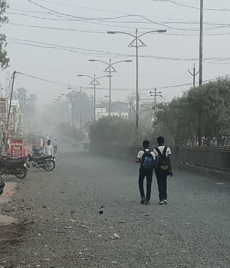 धुळीत हरवले सिल्लोड शहर Chhatrapati sambhajinagar Marathi News | Sillod ...