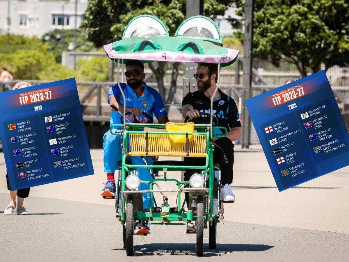 India's FTP from 2023 to early 2027 : World Cup तयारीच्या नावाखाली BCCI ...