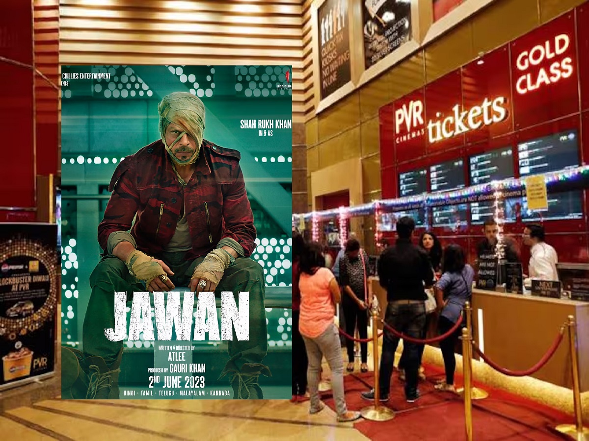 शेअर बाजारात 'जवान'चा धुमाकूळ, PVRने अवघ्या 35 मिनिटांत 400 कोटींहून ...