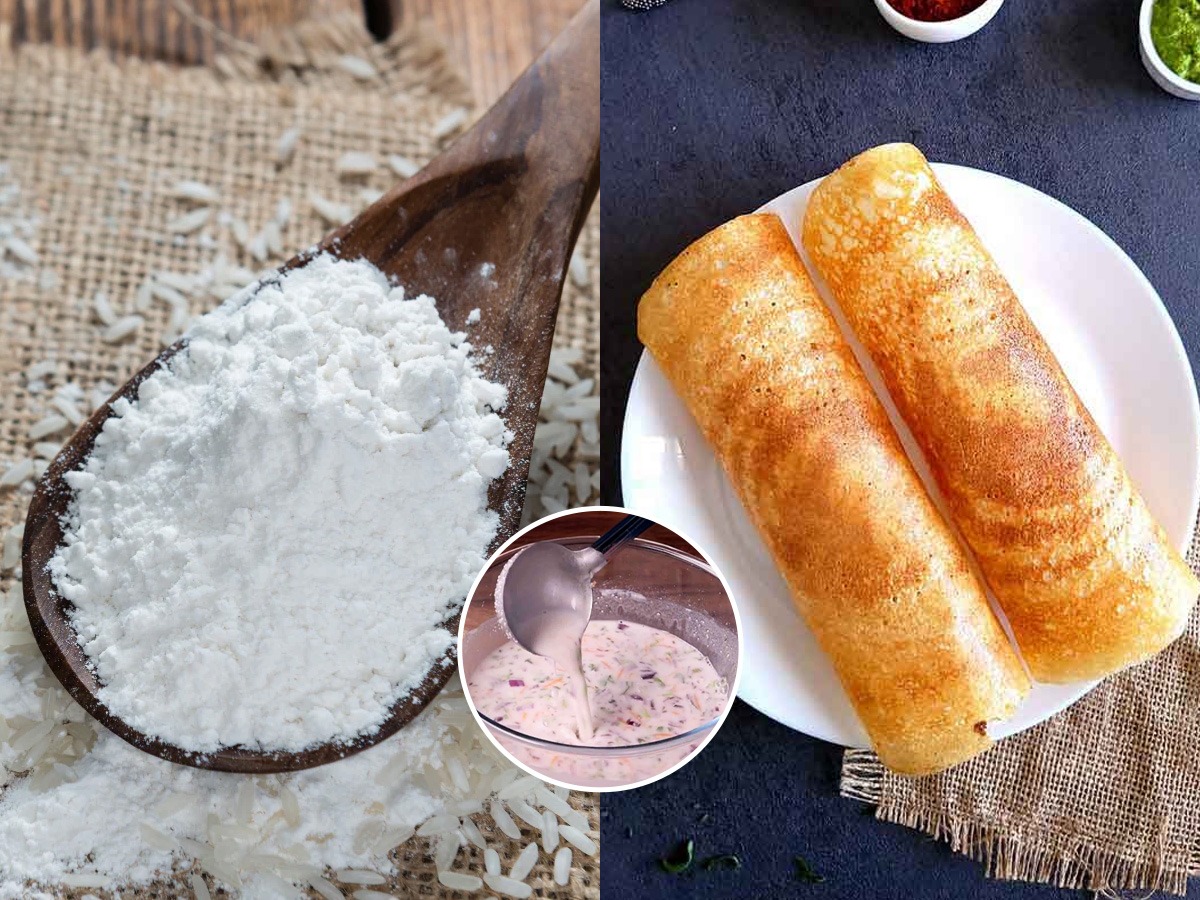 तांदळाच्या पिठाचा जाळीदार, कुरकुरीत इंस्टंट डोसा- नाश्त्यासाठी परफेक्ट ...