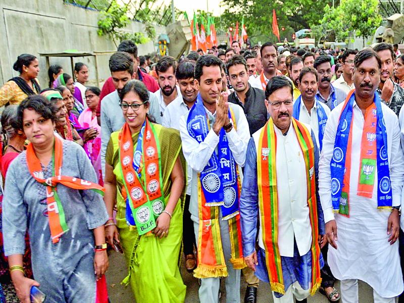 Maharashtra Election 2019 : वाहतूककोंडी सोडविण्यासाठी विश्रांतवाडी ...
