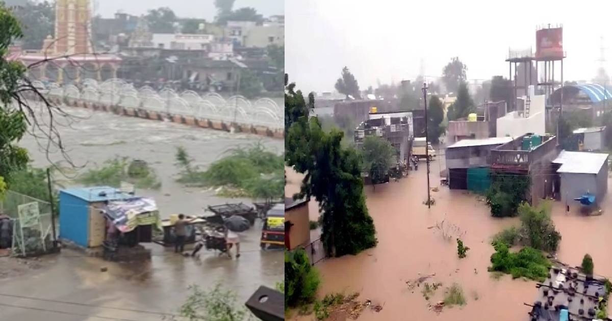 जळगाव जिल्ह्यातील अनेक भागात जोरदार पाऊस; सावधानतेचा इशारा Jalgaon ...