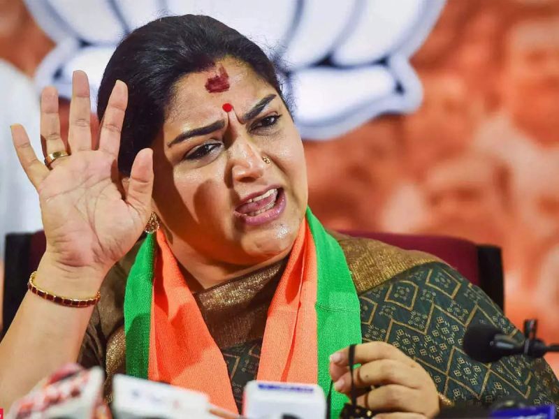 ‘ते’ ट्वीट मी हटविणार नाही, खुशबू सुंदर यांचं स्पष्टीकरण - Marathi News ...