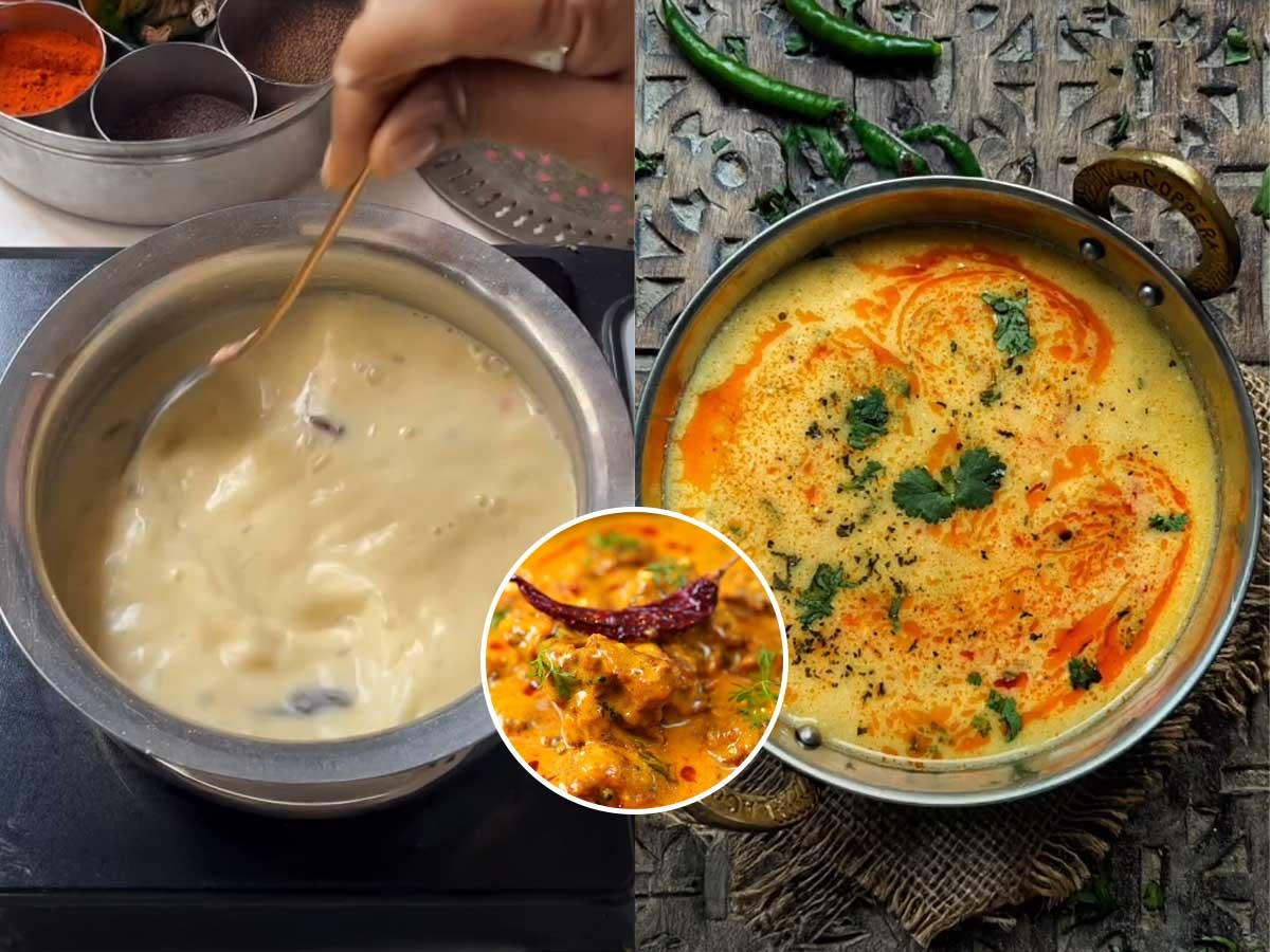 कढी म्हणजे समाधान !! खिचडीसोबत करा अशी मसालेदार कढी, नेहमीपेक्षा वेगळी ...