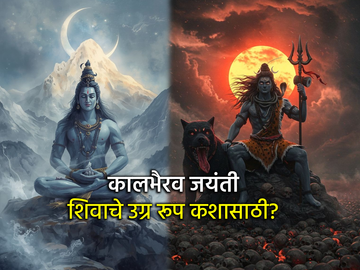 कालभैरव जयंती २०२५: बुधवार १२ नोव्हेंबर; शिवाचे हे उग्ररूप (Ugra Roop ...