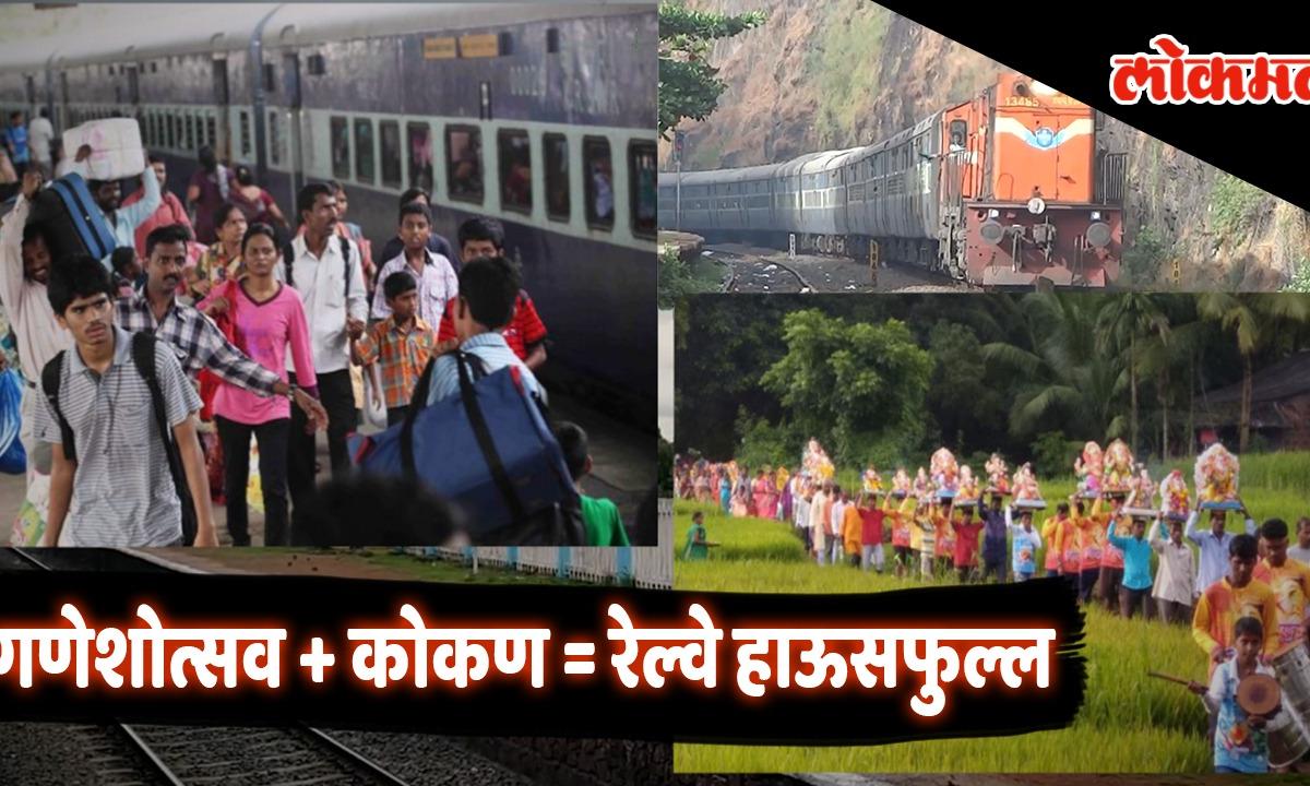 ऐका धक्काबुक्कीतुन मुंबईला परतणाऱ्या गर्दीतल्या कोकणवासीय प्रवाशांची ...