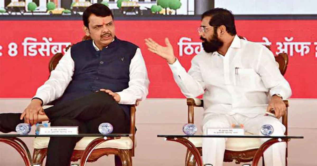 ज्यांनी सर्व्हेवर शिंदेंच्या खासदारांचे तिकीट कापले, त्या भाजपचे दोनच ... ज्यांनी सर्व्हेवर शिंदेंच्या खासदारांचे तिकीट कापले, त्या भाजपचे दोनच ...