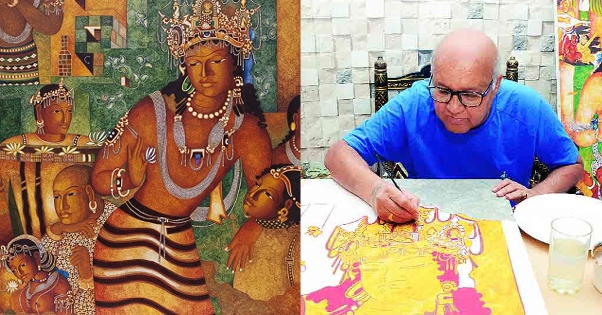 कुंचला थांबला! अजिंठा चित्रशैलीसाठी प्रसिद्ध चित्रकार विजय कुलकर्णी ...