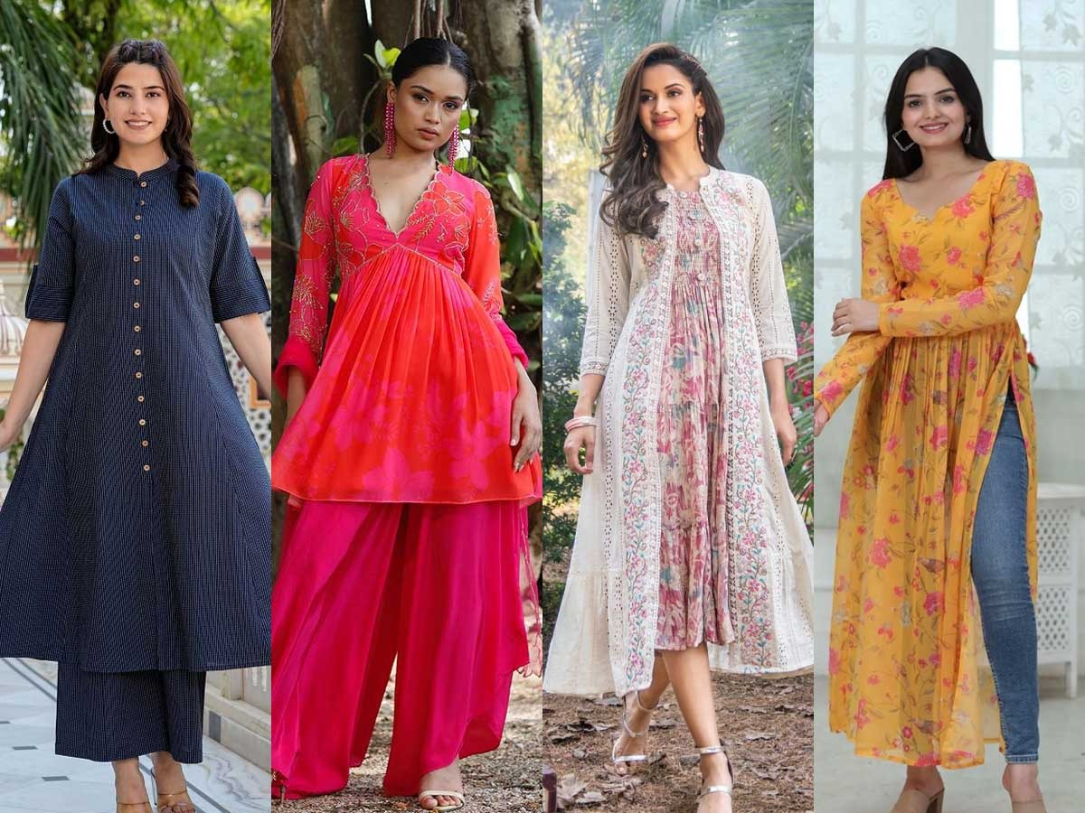 कुर्तीत गबाळ्या-लुकड्या दिसता, ‘या’ ७ प्रकारच्या कुर्ती घ्या- मिळेल ...