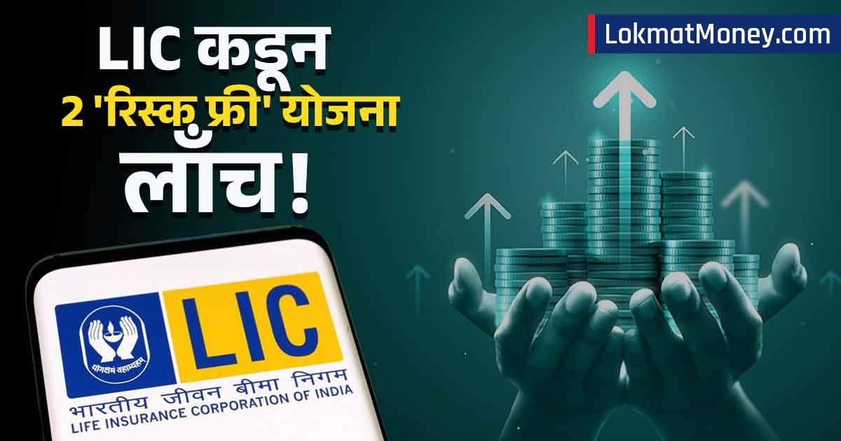 LIC कडून दिवाळीचा 'डबल धमाका'! मध्यमवर्गीयांसाठी २ नवीन 'रिस्क फ्री ...