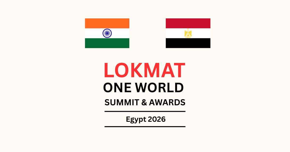 Lokmat One World Summit: इजिप्तमध्ये आज रंगणार 'लोकमत वन वर्ल्ड समिट ...