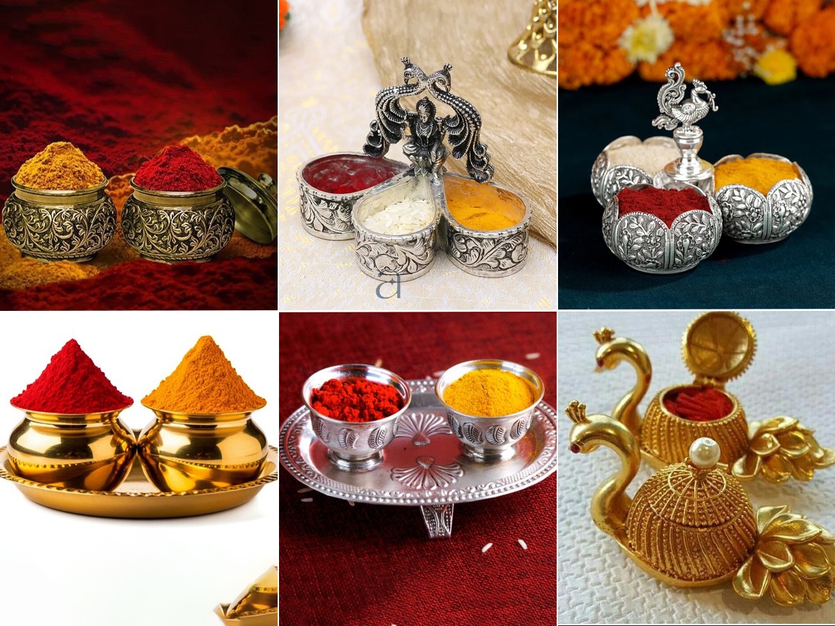 Makar Sankranti 2026 : संक्रातीच्या हळदीकुंकवासाठी हवाच सुंदर कुंकवाचा ...