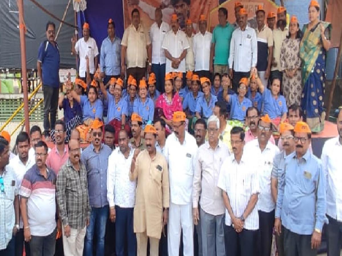 Maratha Reservation: कोल्हापुरातील आंदोलनाचा ४८ वा दिवस, सरकारविरोधात ...