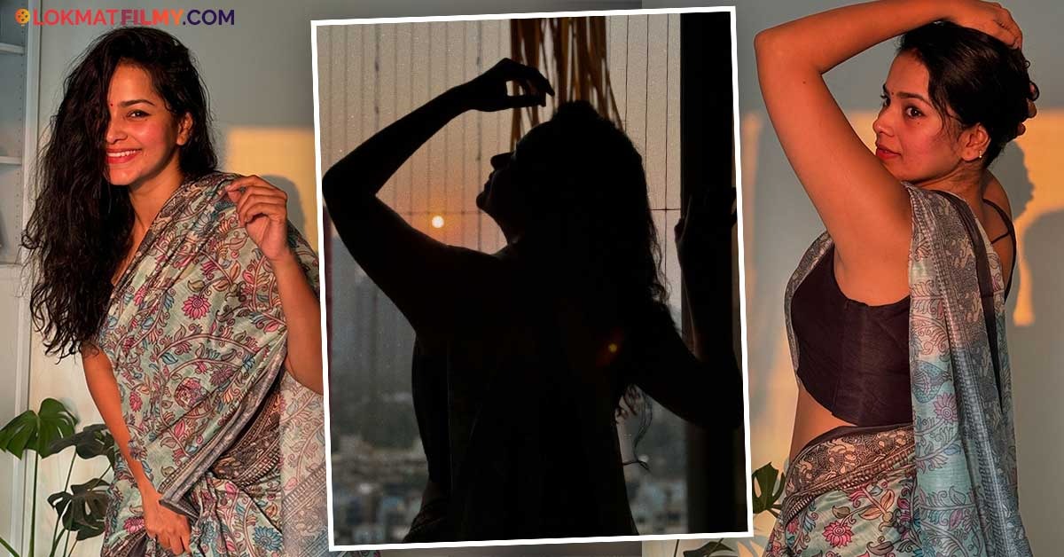 Marathi Actress Titeeksha Tawde Saree Photoshoot Post Viral