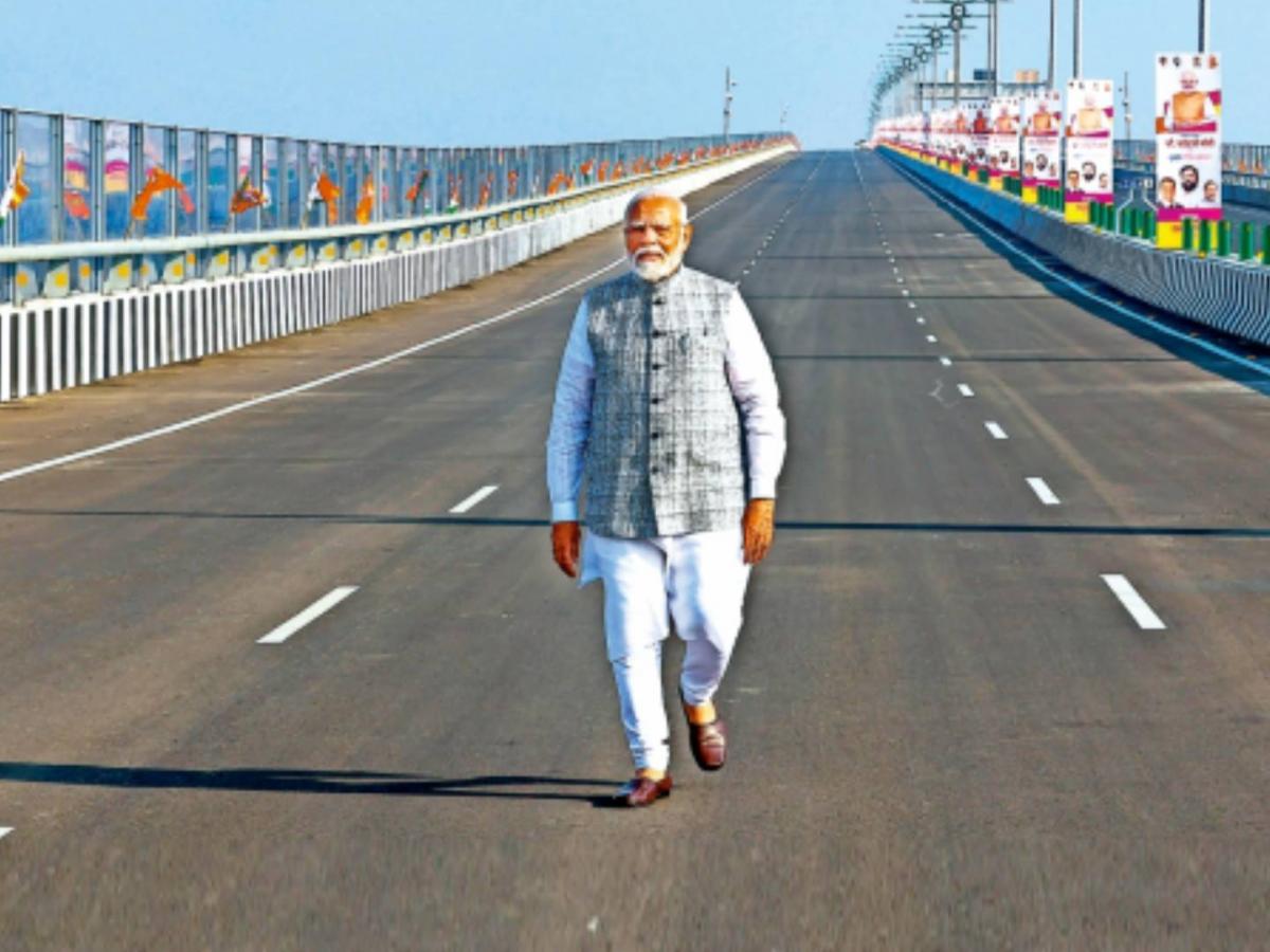 विशाल अटल सेतू देशाला मिळाला, हेच आमच्या संकल्पाचे यश : पंतप्रधान ...