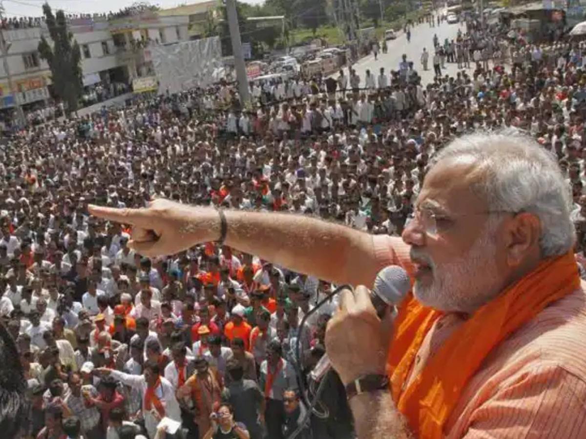 मोदींच्या सभेसाठी दीड लाख क्षमतेचा सभामंडप; खारघर दुर्घटनेच्या ...