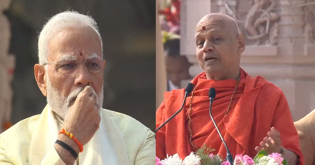 “PM मोदी शिवरायांच्या गुणांचे अनुसरण करतात, हे सांगायला संकोच वाटला नाही”: गोविंददेव गिरी ...