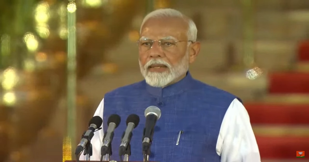 PM Narendra Modi : मोदी 3.0! नरेंद्र मोदींनी तिसऱ्यांदा घेतली ...