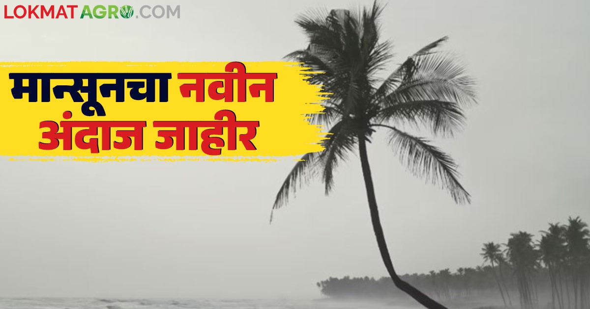 Monsoon Update : पावसाचा सुधारित अंदाज जाहीर; मान्सून कधी दाखल होणार ...