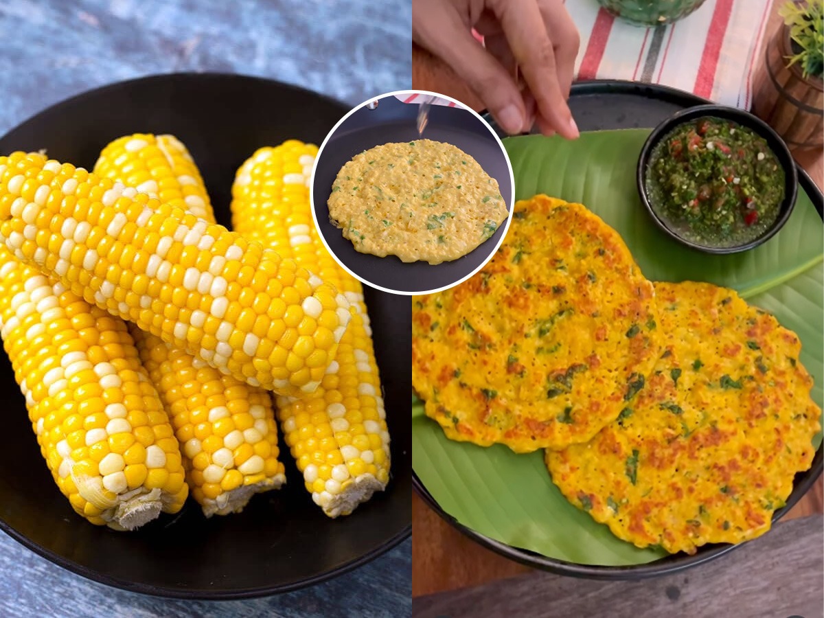 कॉर्न चिला म्हणजेच मक्याचं धिरडं करा नाश्त्याला, मुलांच्या शाळेच्या ...