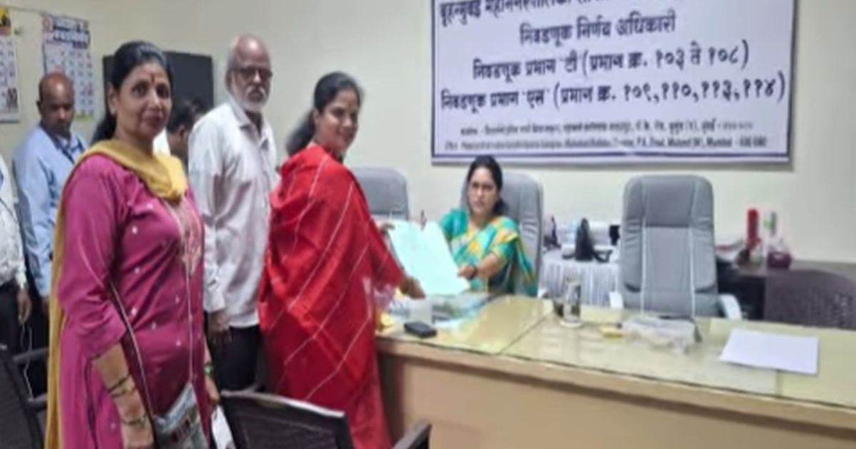 मुंबईत मनसेमध्ये बंडखोरी, नाराज अनिशा माजगावकर यांनी प्रभाग क्र. ११४ ...