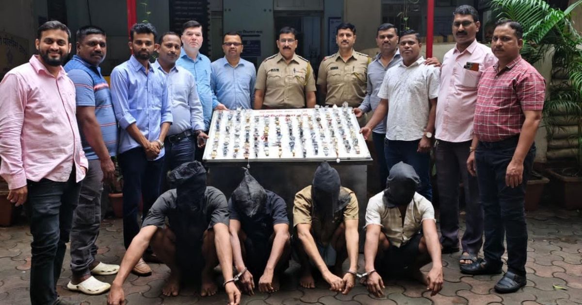 Mumbai Robbery: मोबाईल आणि ब्रँडेड घड्याळांच्या दुकानात दरोडा; चार ...