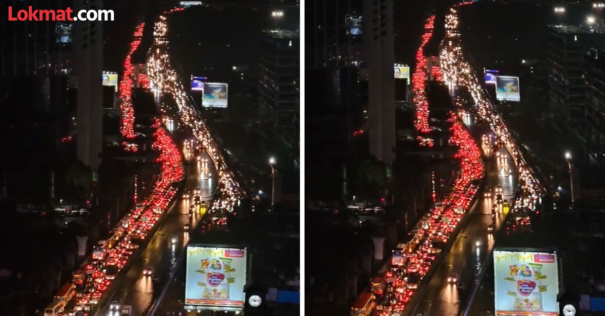 जेव्हीएलआर पूल बनलाय वाहतूककोंडीचा स्पॉट; नियोजनाचा अभाव, प्रवाशी हैराण ...