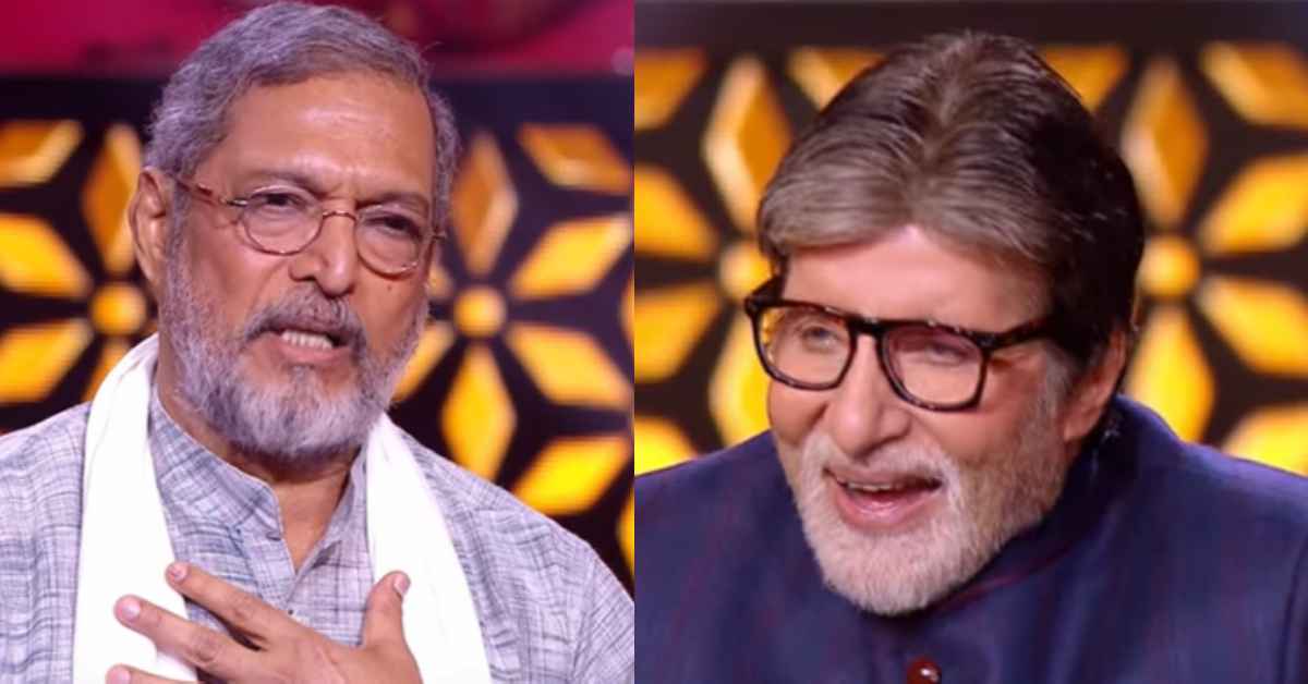 "२५ वर्षांनंतर मी केबीसी करेन...", बिग बींसोबत नाना पाटेकरांचा दिलखुलास ...