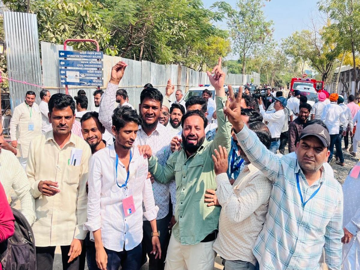 नांदेडात भाजपची ‘मजपा’ खेळी अयशस्वी, प्रभाग १८ मध्ये काँग्रेसला चारही ...