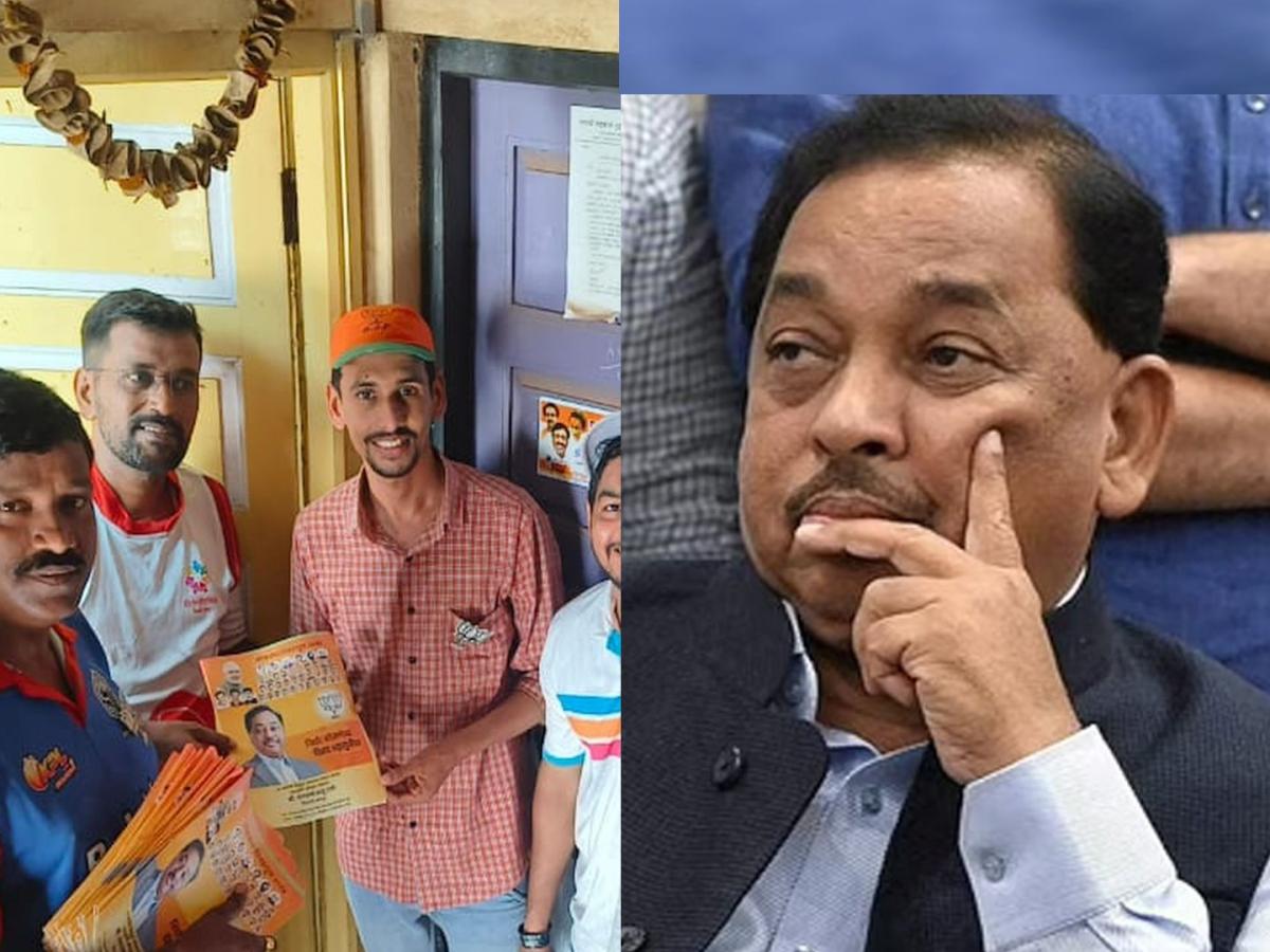 नारायण राणे जिंकले नाहीत तर प्रचार कायमचा सोडणार; कट्टर राणे समर्थकाने ...