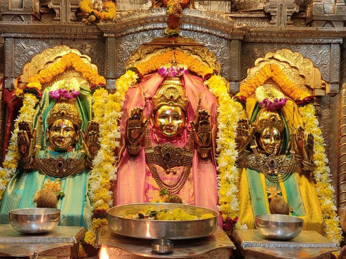 नवरात्रोत्सवासाठी श्री महालक्ष्मी मंदिर सज्ज; कडेकोट बंदोबस्त ...