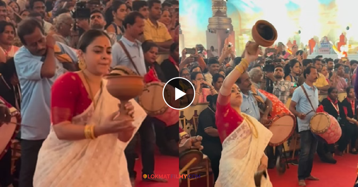 Sumona Chakravarti Viral Video Performing Dhunuchi Naach At Durga Puja ...