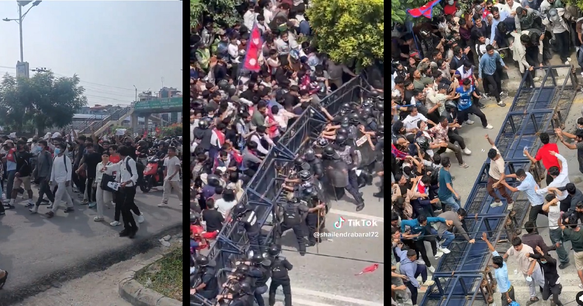 नेपाळमध्ये सोशल मीडिया Appsवर बंदी; Gen-Z आक्रमक, सरकारविरोधात तीव्र निदर्शने - Marathi News ...