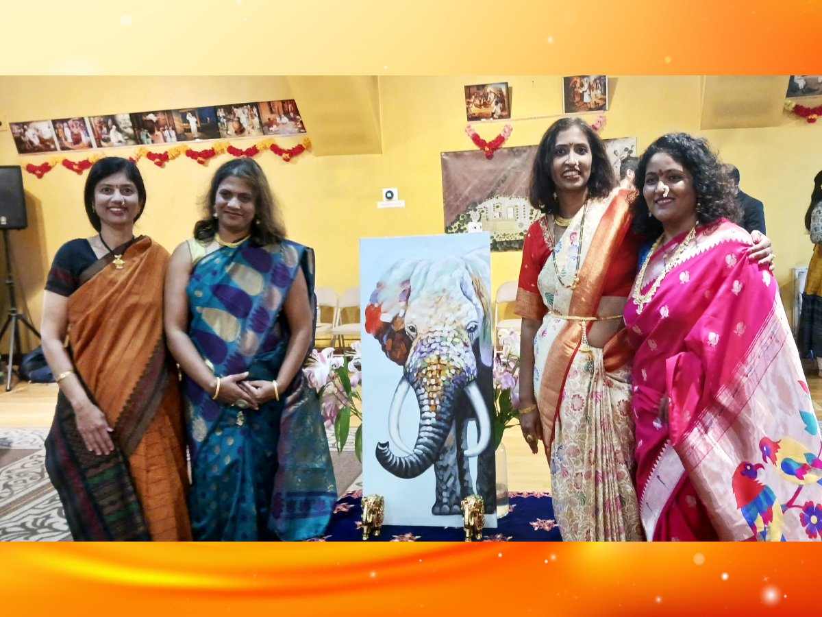 ऐलमा पैलमा गणेश देवा... म्हणत वॉशिंग्टनमध्ये रंगला भोंडला; सविस्तर वाचा ...