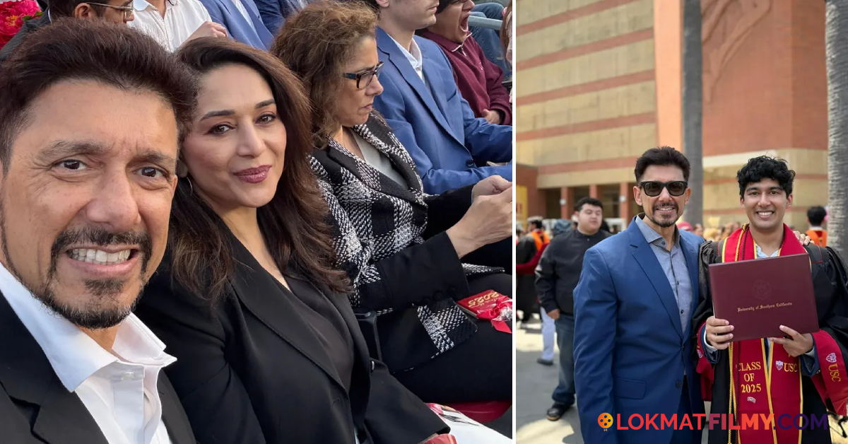 Madhuri Dixit Son Arin Nene Becomes A Graduate From Usc Actress Husband ...