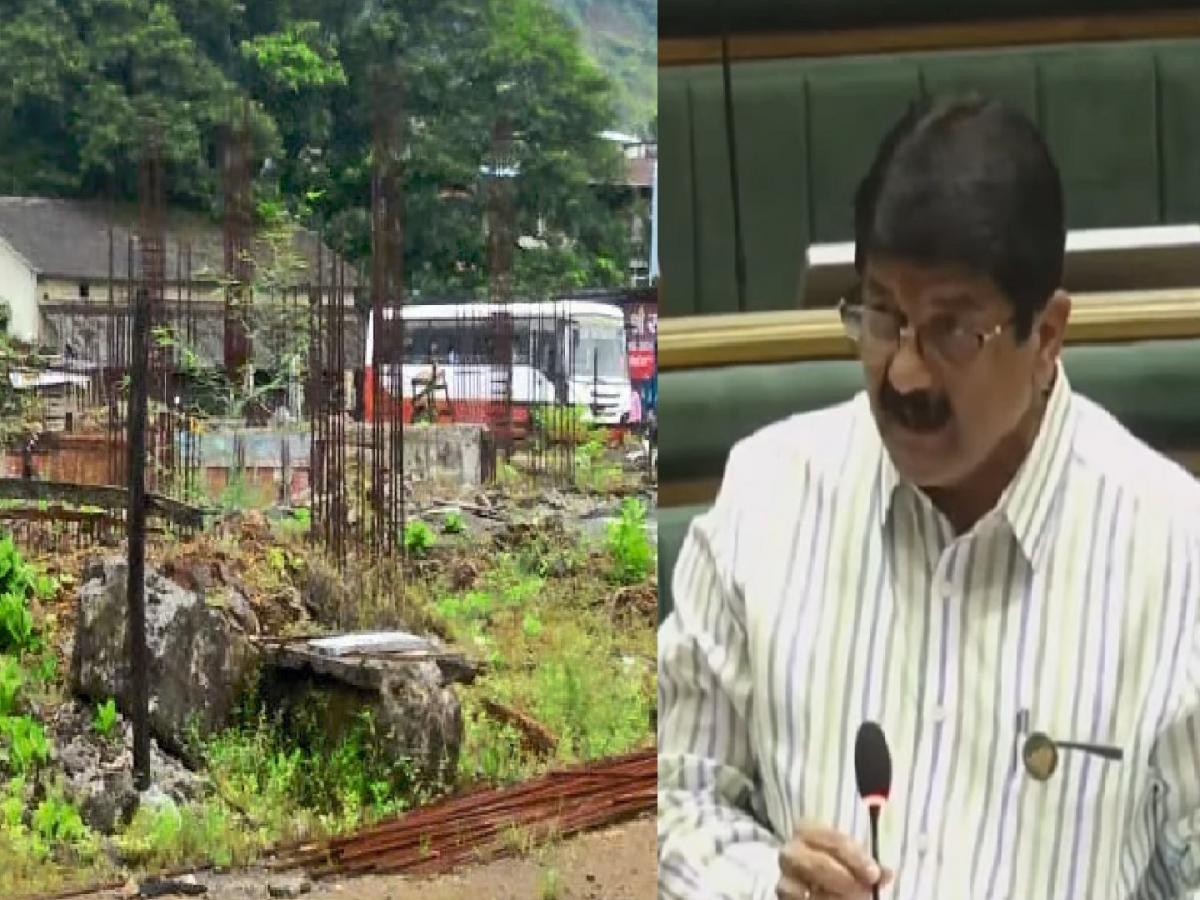 चिपळूण बसस्थानकाचे काम सहा वर्षे रखडले, आमदार शेखर निकम यांनी सभागृहाचे ...