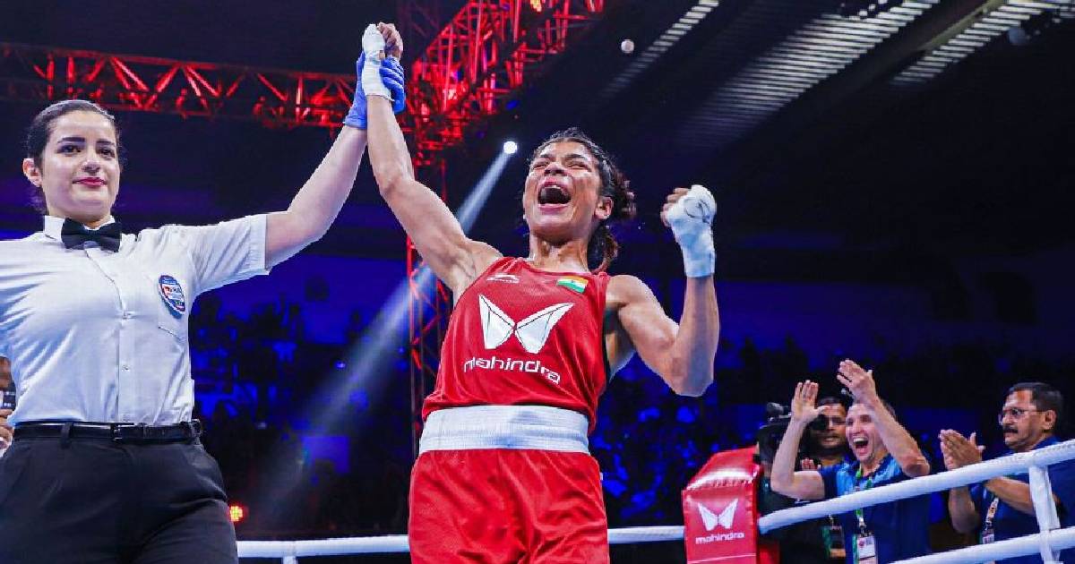 निखत झरीनची १२७ सेकंदात कमाल, आशियाई पदकासह पॅरीस ऑलिम्पिकचंही तिकीट ...