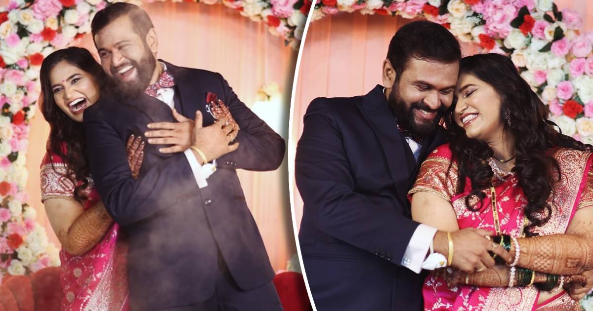 'रंग माझा वेगळा' फेम अभिनेत्याने शेअर केला लग्नाचा अल्बम, बायकोसोबतच्या ...