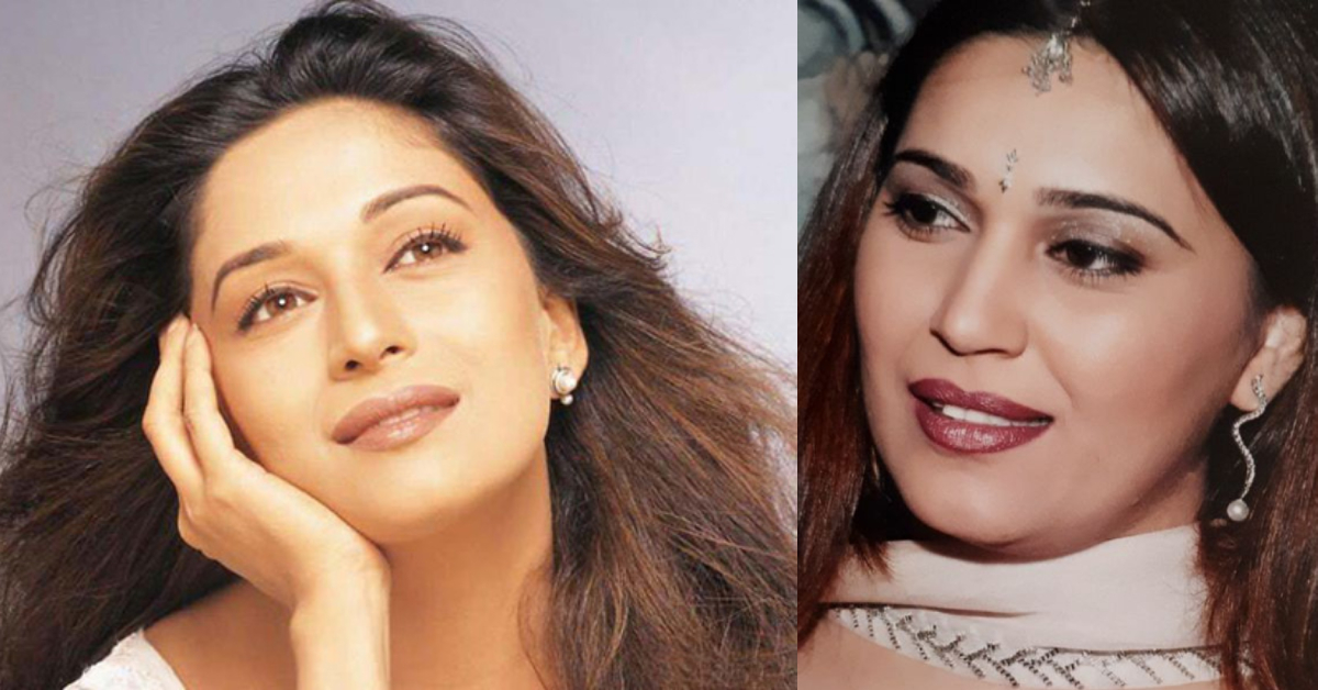 माधुरी दीक्षितची कार्बन कॉपी, आजही अगदी तशीच दिसते 90sची अभिनेत्री ...