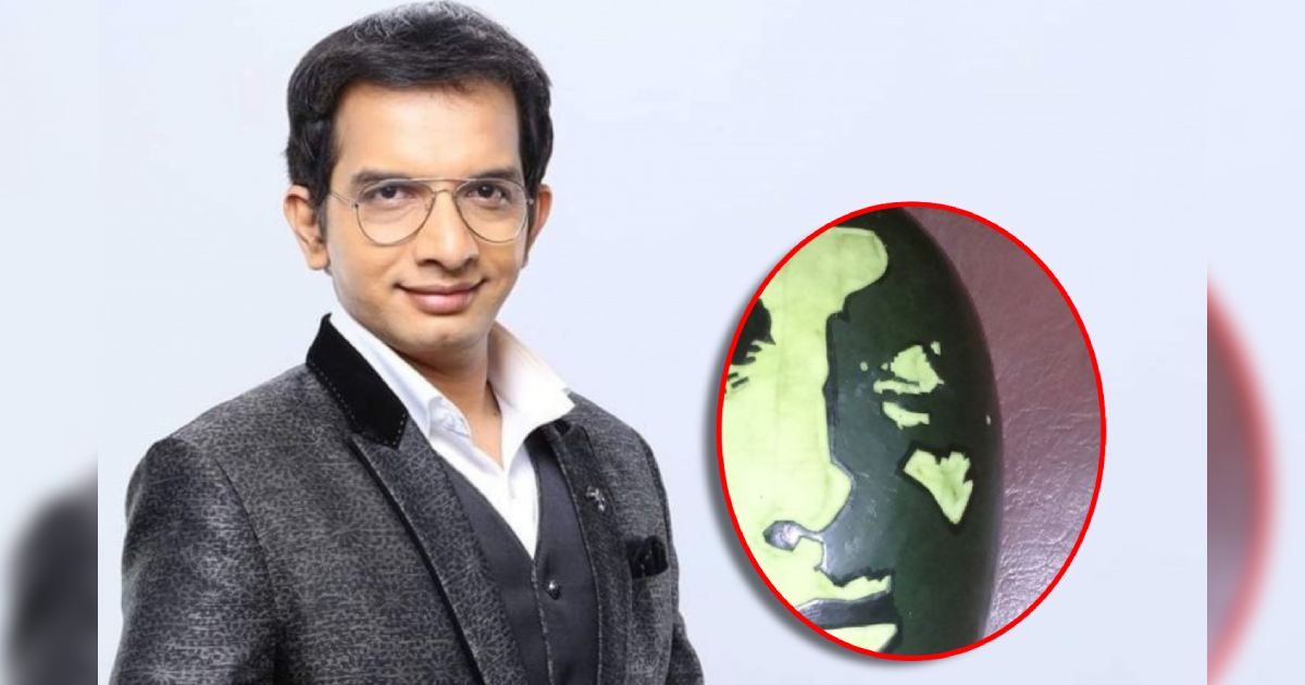 निलेश साबळेचा जबरा फॅन! कलिंगडावर कोरला अभिनेत्याचा चेहरा, तुम्हीही ...