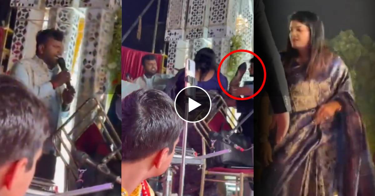 "आपका रेट क्या है?" भर कार्यक्रमात अँकरचा अश्लील सवाल, सिंगरने चप्पल ...