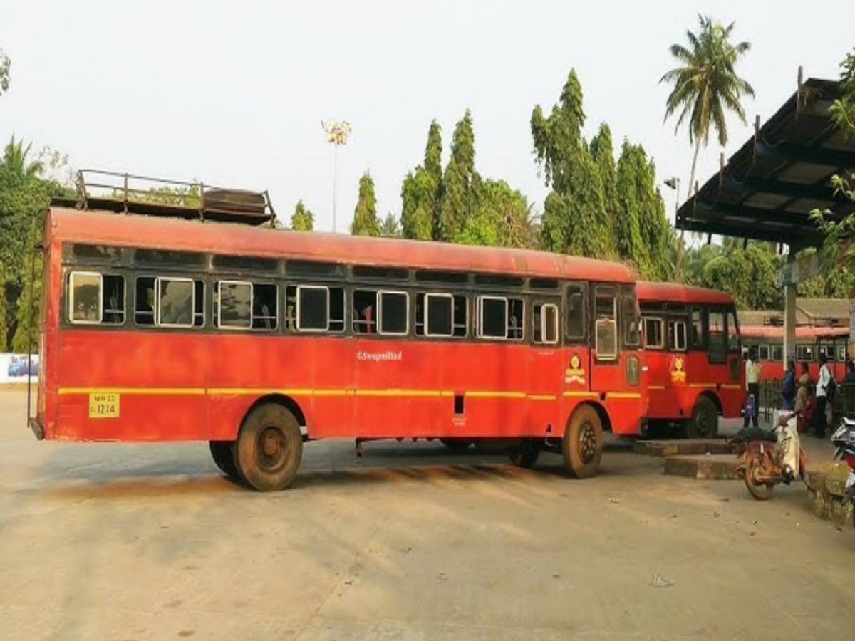 एसटी विभागातील ६५० बसेसना एचएसआरपी नंबर प्लेट लावण्यात येणार Pune ...