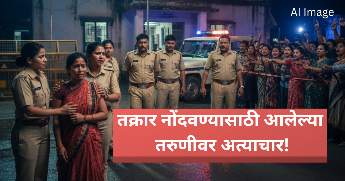 Palghar: रक्षकच बनले भक्षक! तक्रार घेऊन आलेल्या तरुणीवर अत्याचार, पोलीस ...