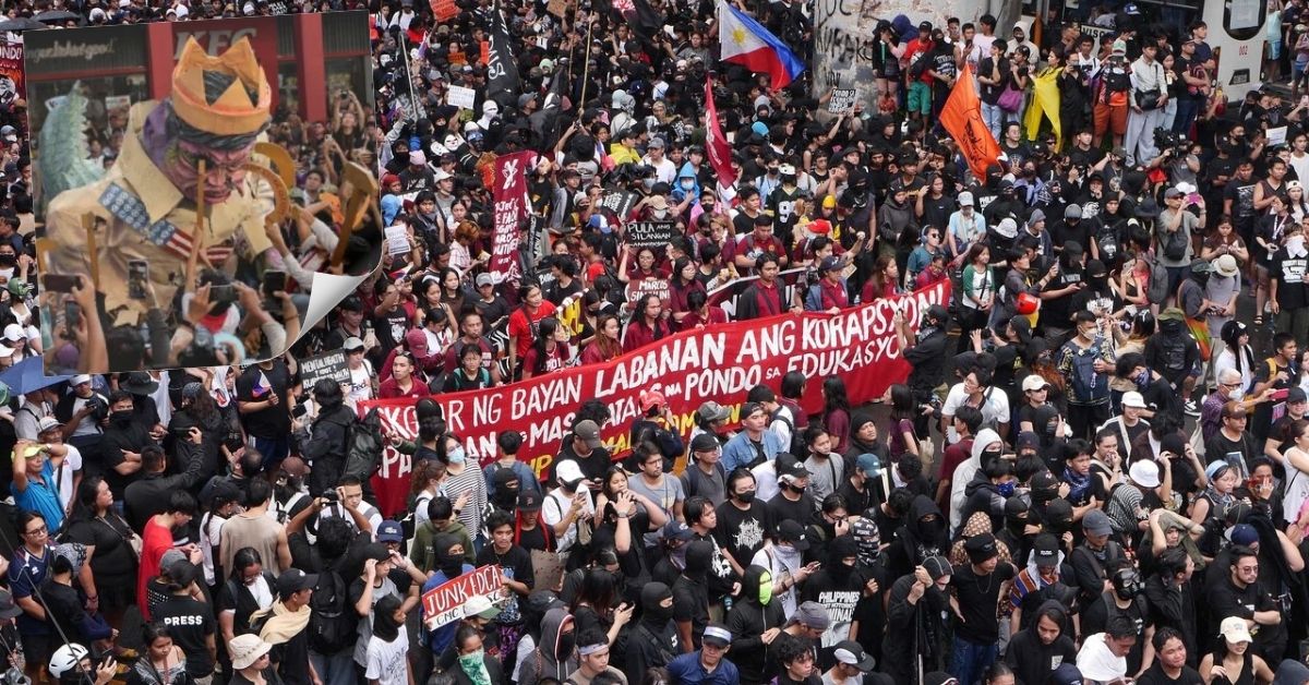 Philippines Protest 2025: फिलिपिन्समध्ये लोक रस्त्यावर ...